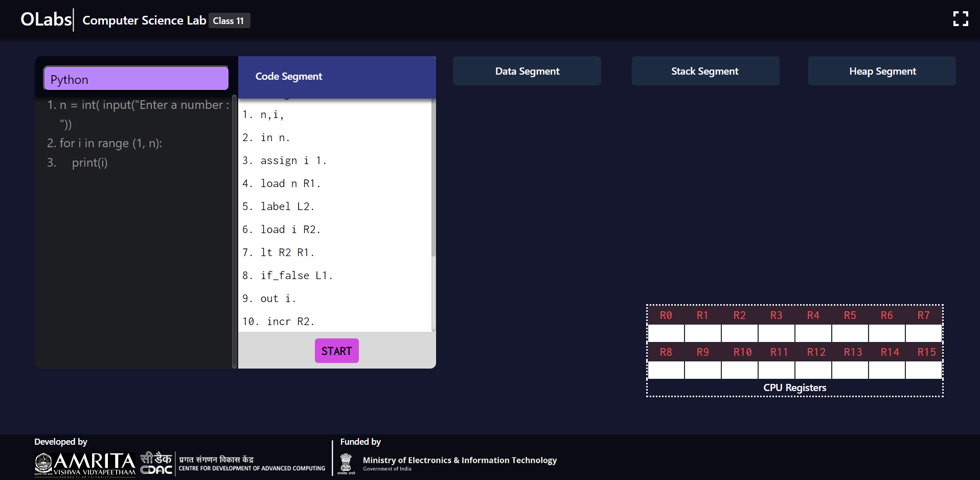Write A Program To Print All Numbers From 1 To 100